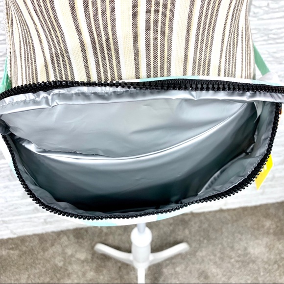 Sun Squad | Bags | Sun Squad Striped Insulated Fanny Pack Cooler Bag ...